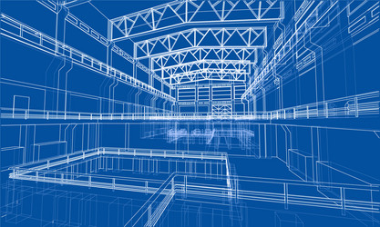 Interior Sketch Factory Vector Images (over 230)