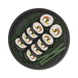 Kimbap Vector Images (over 160)