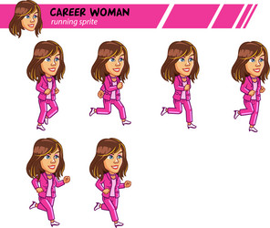 Running Sprite Vector Images (over 320)