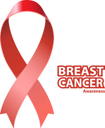 Breast cancer symbol Royalty Free Vector Image