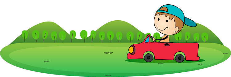 Boy Driving Vector Images (over 6,600)