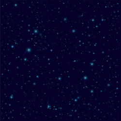 Colored space star seamless texture Royalty Free Vector
