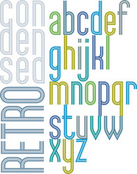 Triple Font Vector Images (over 1,400)