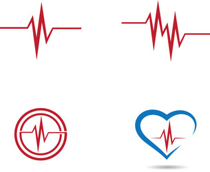 Pulse symbol icon Royalty Free Vector Image - VectorStock