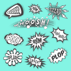Comic Sounds Vector Images (over 12,000)