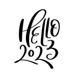 Welcome 2023 Vector Images (over 250)