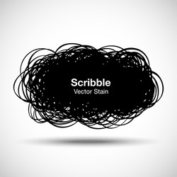 Random hand drawn scribble drawing Royalty Free Vector Image