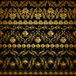 Horizontal elements decoration Royalty Free Vector Image