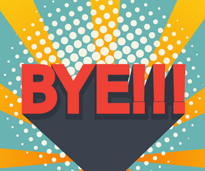 Good Bye Vector Images (over 750)