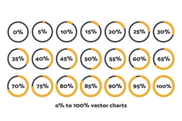 Circle Percent Vector Images (over 15,000)