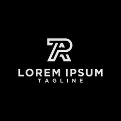 Ap square logo design Royalty Free Vector Image