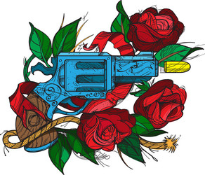 Gun Roses Vector Images (over 1,500)