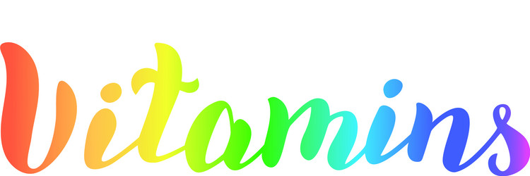 Granola typography logo design trendy lettering Vector Image