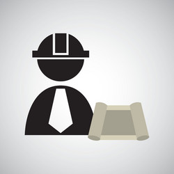 Civil engineering icon Royalty Free Vector Image