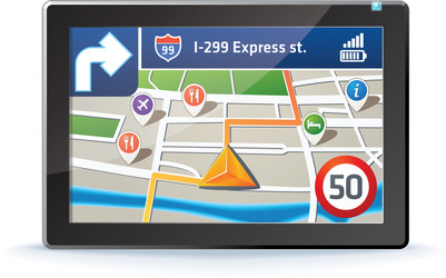 Car with travel map Royalty Free Vector Image - VectorStock