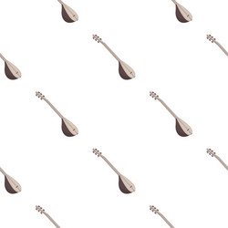 Saz icon in cartoon style isolated on white Vector Image