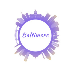 Baltimore Vector Images (over 1,100)