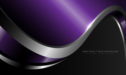 Elegant Purple And Silver Background