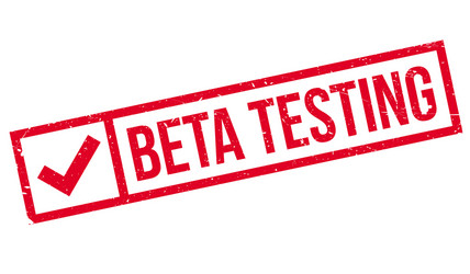 Beta testing stamp Royalty Free Vector Image - VectorStock
