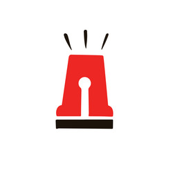 Siren icon logo and symbol Royalty Free Vector Image