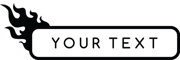 Fire button icon Royalty Free Vector Image - VectorStock