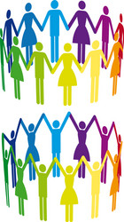 People Circle Vector Images (over 100,000)