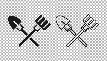 Rake Silhouette Vector Images (over 4,700)