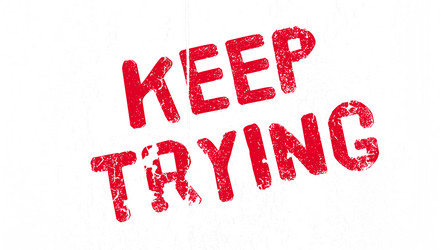Keep Trying Vector Images (over 140)