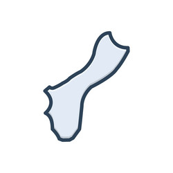 Guam Map Shape Vector Images (88)