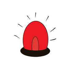 Siren icon logo and symbol Royalty Free Vector Image