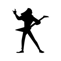 Rock Star Silhouette