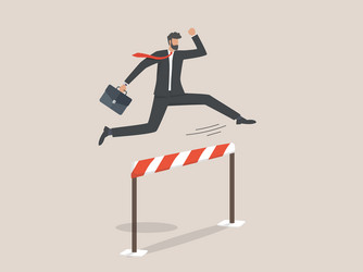 Jumping Over Hurdle Vector Images (over 260)