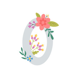 Letter O with Flowers Vector Images (over 1,300)