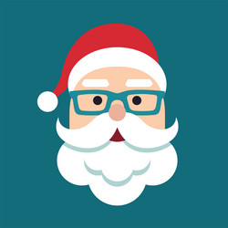 Santa claus avatar Royalty Free Vector Image - VectorStock