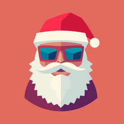 Santa claus avatar Royalty Free Vector Image - VectorStock