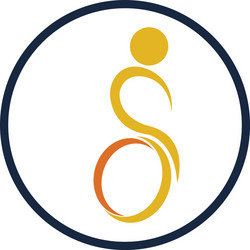 Disability logo design template Royalty Free Vector Image