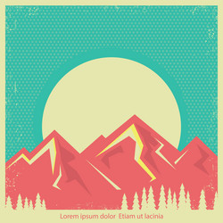 Retro Mountains Vector Images (over 45,000)