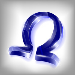 Omega Alphabet Isolated Vector Images (over 230)