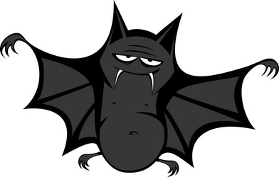Fat Cartoon Bats Vector Images (over 100)