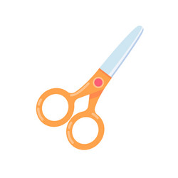Scissors for cutting paper welcome back to school Vector Image