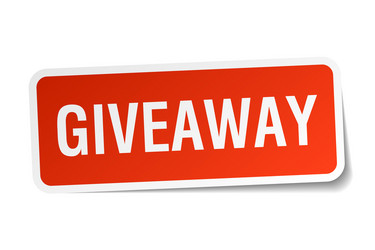 Giveaway Sticker Square Vector Images (91)