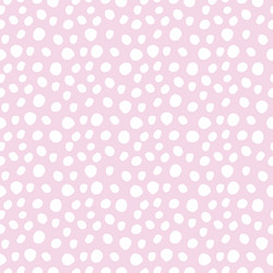 Donate lettering on hand paint pink polka dot Vector Image