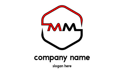 Alphabet initial chef hat with spatula restaurant Vector Image