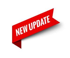 New update flag icon Royalty Free Vector Image