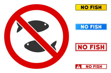 No Fish Allowed Symbol Vector Images (over 300)