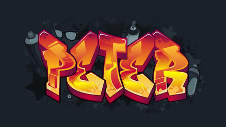 Tagging Names Graffiti Creator