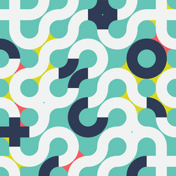 Geometric seamless pattern Royalty Free Vector Image