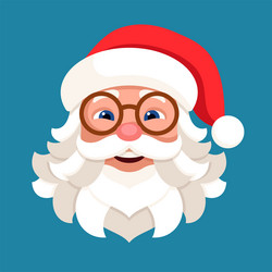 Santa claus avatar Royalty Free Vector Image - VectorStock
