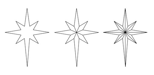 Bethlehem Star Icon Vector Images (over 950)