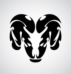 Goat Aries Tribal Vector Images (80)